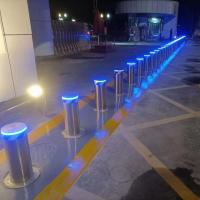 China Anti Terrorist Telescopic Driveway Security Bollards Electric 600mm for sale