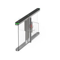China 10mm Acrylic Automatic Speedlane Swing Turnstile With Alarm Light for sale