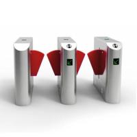 China SUS304 Flap Barrier Access Control System Gate For Banks And Hotels for sale