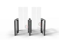 China 316 Stainless Steel Speedlane Swing Turnstile High Speed Gate Bidirectional for sale