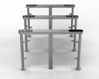 China 24V DC Safe Entry Speed Lane Gate Turnstile Fingerpint Management for sale