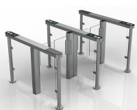 China 24V DC Safe Entry Speed Lane Gate Turnstile Fingerpint Management for sale