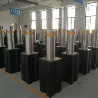 China 350W Integrated Telescopic Security Hydraulic Rising Bollards 20KN for sale