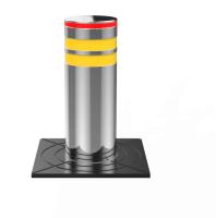 China 304 Stainless Steel Automatic Hydraulic Rising Bollard 4.5S 219mm Diameter for sale