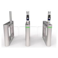 China Infrared Anti Pinch Office Building Turnstiles Pedestrian Swing Gates OEM ODM for sale