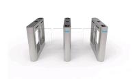China Infrared Anti Pinch Office Building Turnstiles Pedestrian Swing Gates OEM ODM for sale