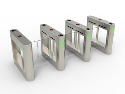 China Infrared Anti Pinch Office Building Turnstiles Pedestrian Swing Gates OEM ODM for sale