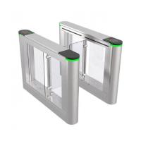 China 1.2mm SUS 304 Hairline 400 Swing Gate Turnstile Biometric Access Control for sale