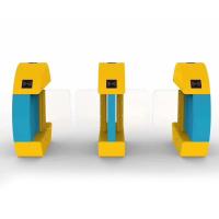 China SUS 304 Sliding Gate Turnstile Barrier Turnstile Gate 1200*200*900mm for sale