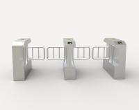 China OEM ODM Fingerprint Access Control Supermarket Entrance Turnstile IP54 for sale