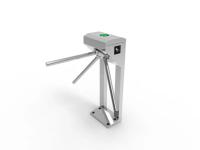 China Anti Following Drop Arm Tripod Turnstile Gate AC220V 50Hz for sale