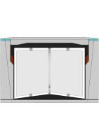 China Bidirectional Passage Swing Barrier Turnstile Biometric Access Control 30-40 Persons/Min for sale