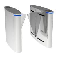 China 250mm Telescopic Flap Barrier Turnstile Bidirectional Baffle Gate Turnstile for sale