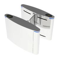 China 250mm Telescopic Flap Barrier Turnstile Bidirectional Baffle Gate Turnstile for sale