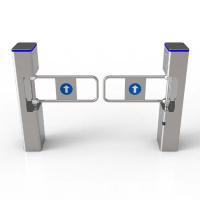 China SUS304 Swing Barrier Turnstile Supermarket Entry Gates 0.2s for sale