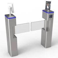 China SUS304 Swing Barrier Turnstile Supermarket Entry Gates 0.2s for sale