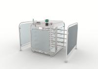 China Anti Rust Tripod Turnstile Gate Half Height Turnstile AC220V for sale