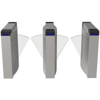 China DC24V Construction Site Security Flap Barrier Turnstile Entrance Gates for sale