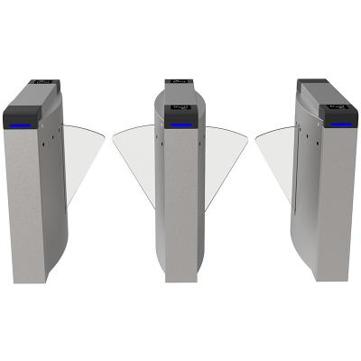 China DC24V Construction Site Security Flap Barrier Turnstile Entrance Gates for sale