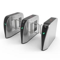 China Automatic Swing Barrier Turnstile with DC24V 6.25A Voice Broadcast and Indicator LED for Access Control for sale