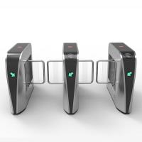 China Automatic Swing Barrier Turnstile with DC24V 6.25A Voice Broadcast and Indicator LED for Access Control for sale