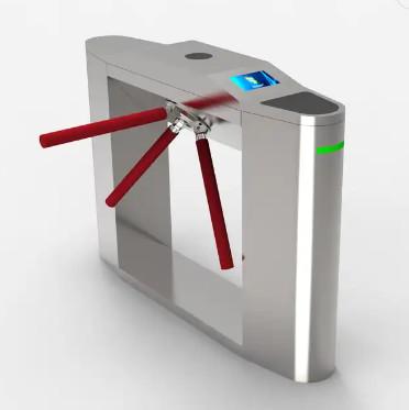 China DC24V Solenoid Valve Automatic Systems Tripod Turnstile Gate Arm Length 500mm for sale