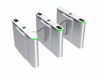 China Anti Clipping Flap Barrier Turnstile Gate Entrance 40 Person/Min for sale