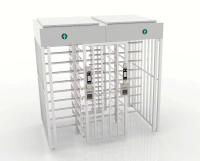 China Polished 304 Stainless Steel Full Height Turnstiles AC 220V 50Hz for sale
