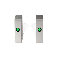 China CNC Laser Cutting Automatic Flap Barrier Turnstile Emergency Open for sale