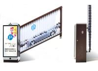 China IP44 Stainless Steel Car Park Boom Gate Advertising OEM ODM for sale