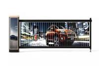 China IP44 Stainless Steel Car Park Boom Gate Advertising OEM ODM for sale