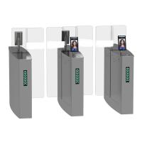 China Stainless Steel 304 Facial Recognition Sliding Turnstile 100W for sale