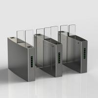 China Stainless Steel 304 Facial Recognition Sliding Turnstile 100W for sale