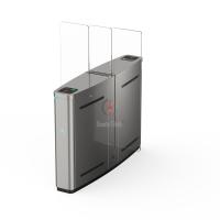 China Anti Pinch 304 Stainless Steel Access Control Sliding Gate Turnstile 600mm for sale