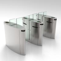 China RFID Reader Access Control System Bidirectional Sliding Gate Turnstile IP54 for sale