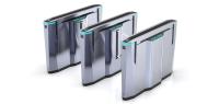 China DC12V QR Code Flap Barrier Turnstile Passage Width 600-900mm for sale