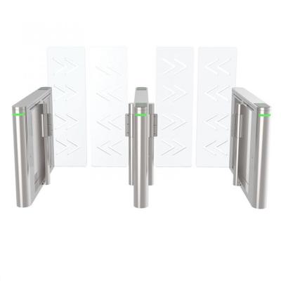 China Anti Panic Barcode Scanner Speed Lane Gate Turnstile 150W for sale