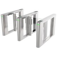 China RS485 Slim Speed Lane Gate Turnstile 90 Degree For Gym Entertainment Center for sale