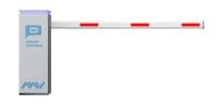 China Drop Arm Car Park Boom Gate Traffic Boom Barrier Opening Width 2.5m for sale