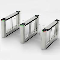 China Outdoor Traffic Counters 220V Swing Turnstile Gate Biometric Authentication for sale