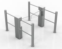 China RS232 Swing Gate Turnstile Supermarket Entrance Access Control for sale