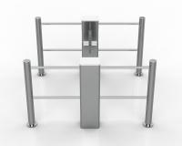 China RS232 Swing Gate Turnstile Supermarket Entrance Access Control for sale
