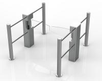 China RS232 Swing Gate Turnstile Supermarket Entrance Access Control for sale