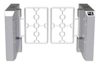 China Bi-Directional Anti Climb Swing Turnstile Gate For Secure Access Control for sale