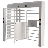 China Outdoor Anti-Rust 304/316 Stainless Steel Tourniquet Access Control Full Height Handicap Turnstile Gate for sale