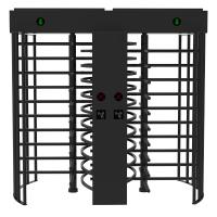 China Security Revolving Full Height Turnstile Gates 120 Degree Dual Channel Access Control System for sale