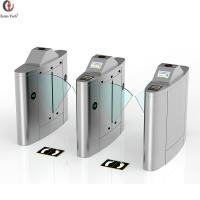 China Automatic Pedestrian Entrance Barrier Access Systems ESD Flap Barrier Turnstile for sale