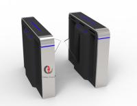 China New Design Pedestrian Flap Turnstile Access Control Entry Systems With Card Reader For Building Office for sale