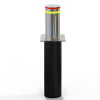 China Retractable Hydraulic Rising Bollard for Security Rise Height 600mm-1200mm Thickness 6mm for sale