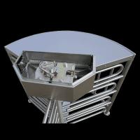 China Zento OEM ODM Access Control System Waist Height Turnstile Gate with CE &Rohs Certificate for sale